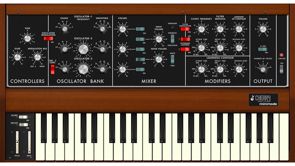 Cherry Audio models the Minimoog and comes up with the Minimode, “the ...