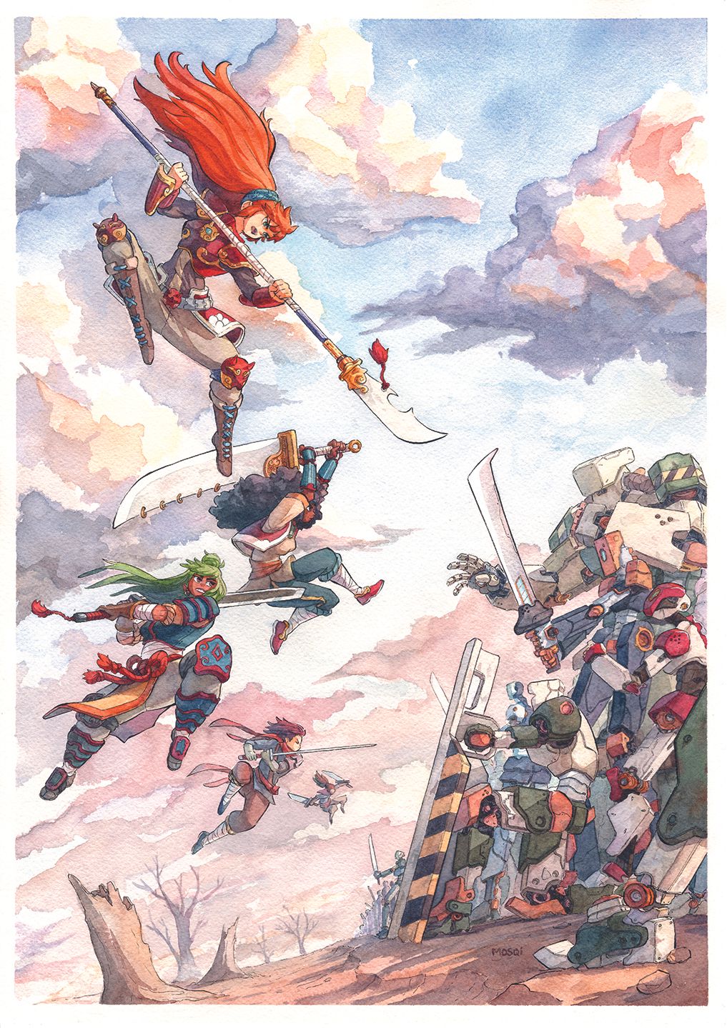 "Keep being curious": Inside the art of Marcel Mosqi | Creative Bloq