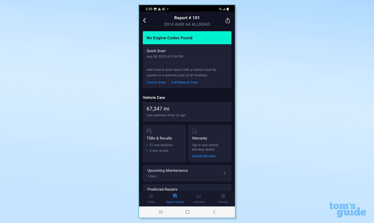 Innova CarScan Mobile 1000 review | Tom's Guide