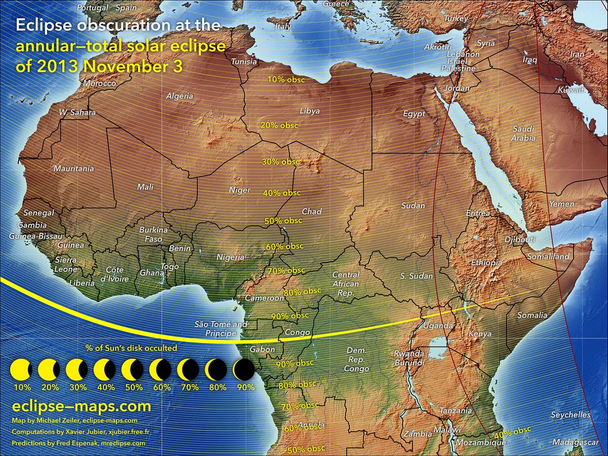 Rare Hybrid Solar Eclipse Occurs Today: Watch It Live Online | Space