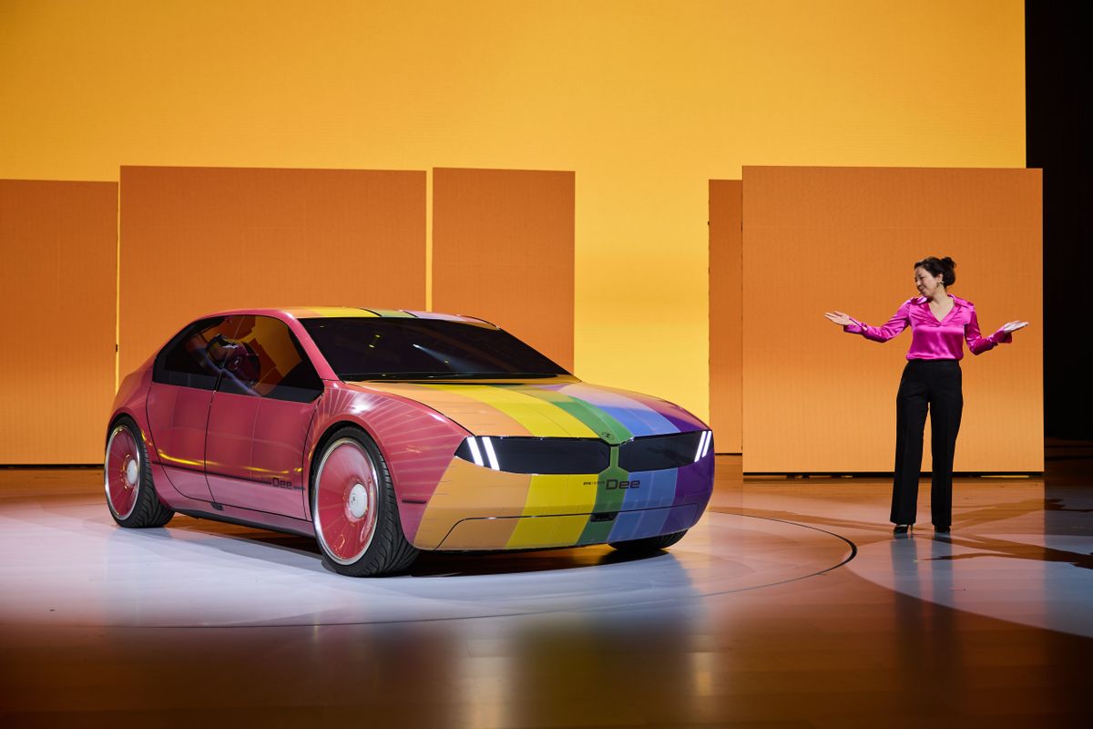 Woah, BMW's new colour-changing car concept is unreal | Creative Bloq
