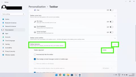 How to move the taskbar in Windows 11 | Tom's Guide