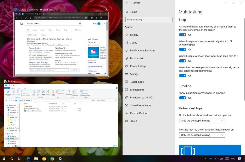 How to use Snap assist on Windows 10 | Windows Central