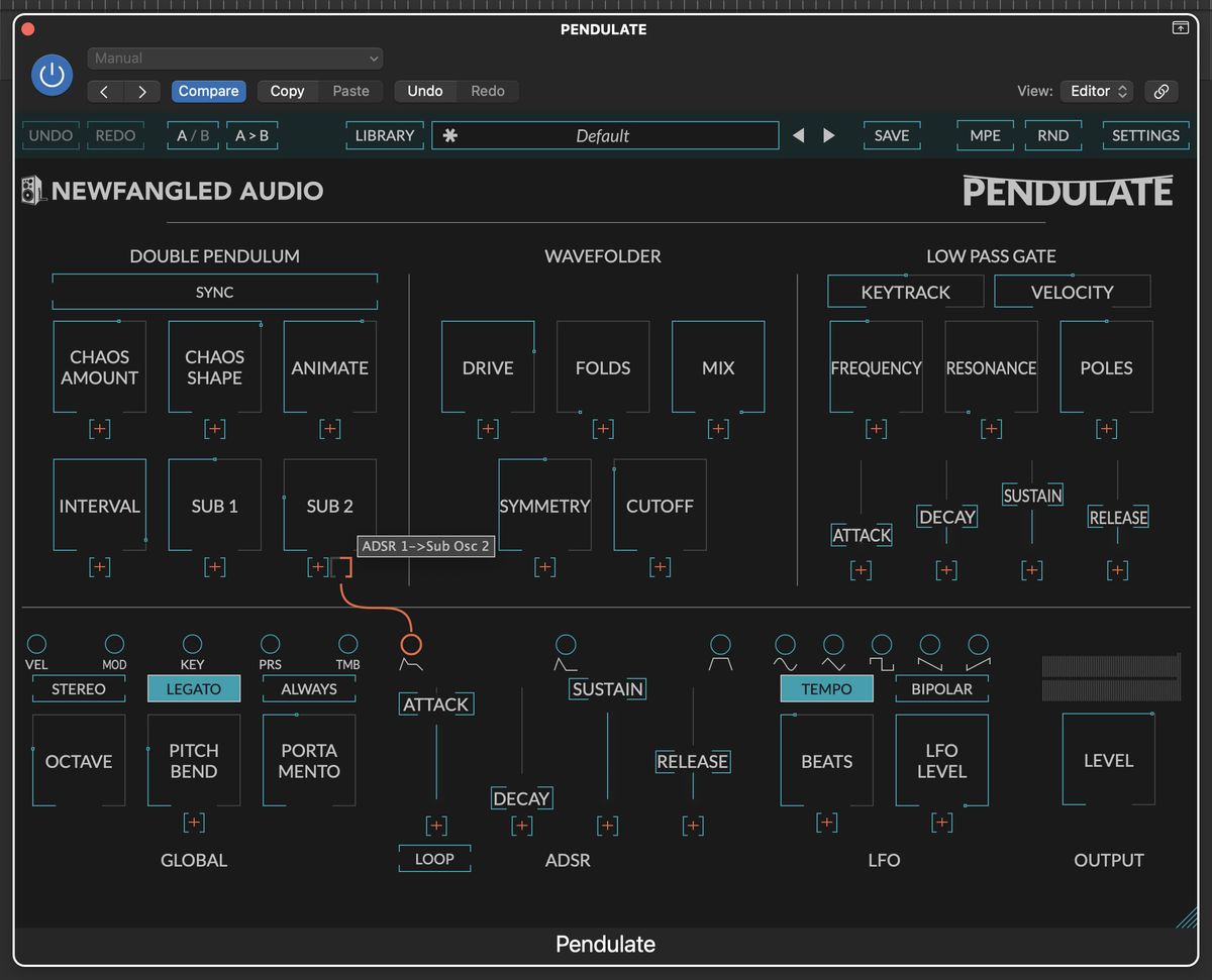 Fantastic (free) plugins and how to use them: Newfangled Audio Pendulate Chaotic Synth | MusicRadar