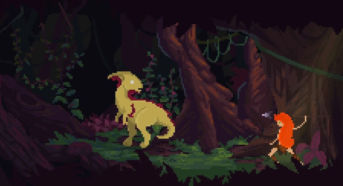 Theropods is a mute adventure game about dinosaurs and spacemen | PC Gamer