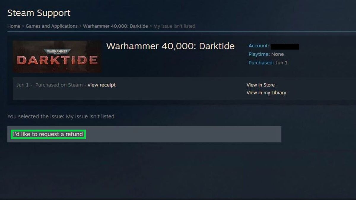 How to get a Steam Refund | TechRadar