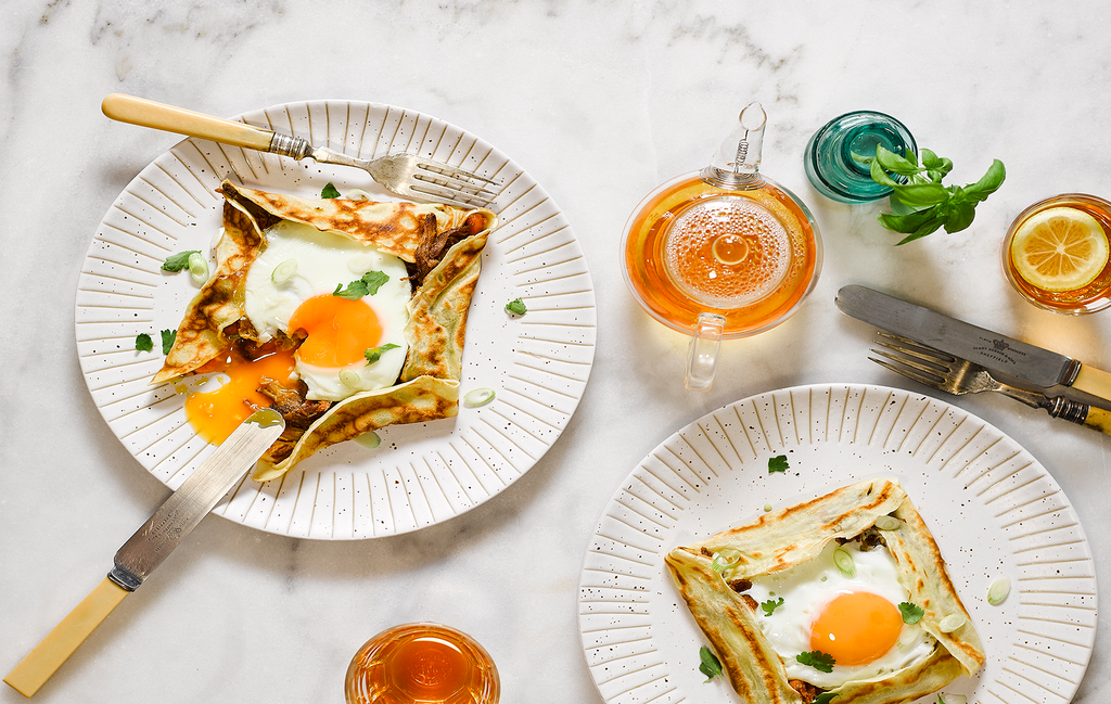 Crispy duck hash pancakes | Brunch Recipes | Woman & Home