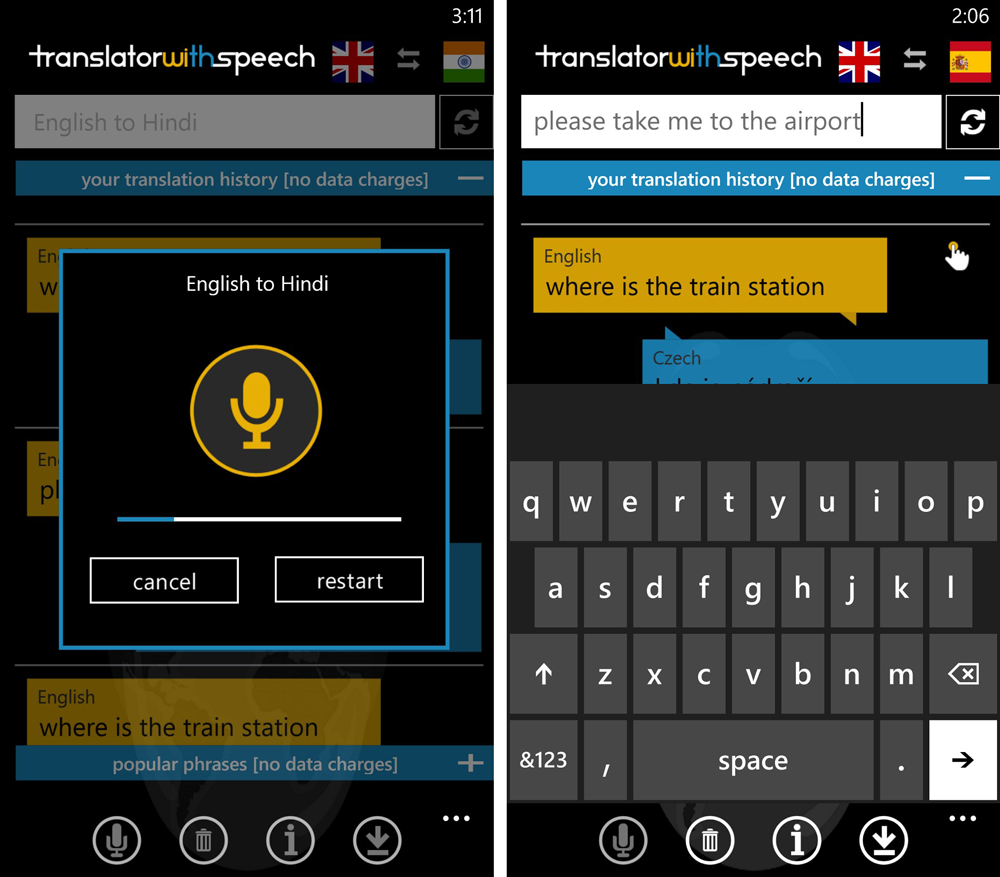 Translator With Speech for Windows Phone supports more languages in ...