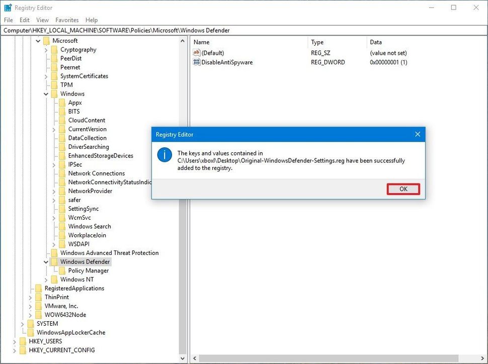 How to backup individual Registry keys on Windows 10 | Windows Central