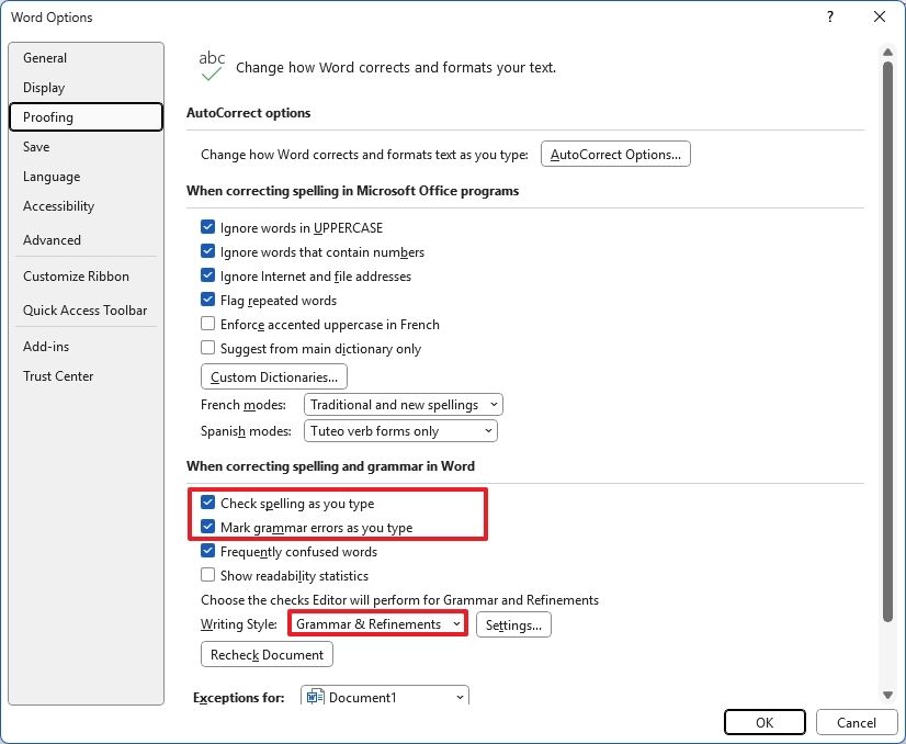 How to configure spell checker and autocorrect features on Windows 11 | Windows Central