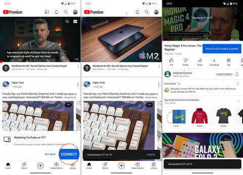 How to use YouTube Connect with your Android phone and smart TV ...