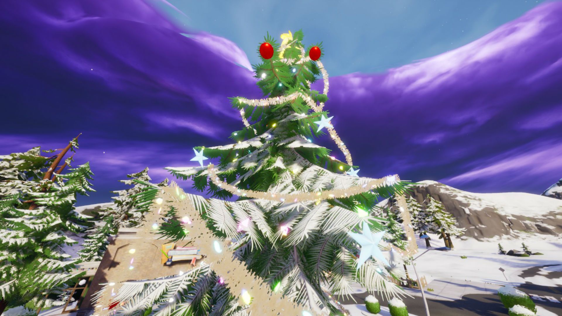 Fortnite holiday trees: where to dance under Christmas trees in ...