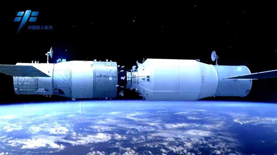China's Robotic Cargo Ship Completes 2nd Auto-Refueling Test in Space ...