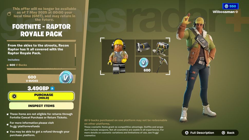 Fortnite Starter Pack, Raptor Royale, is the best deal | GamesRadar+