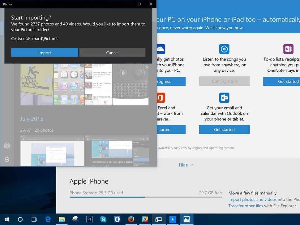 How to transfer your iPhone and iPad photos to Windows 10 | Windows Central