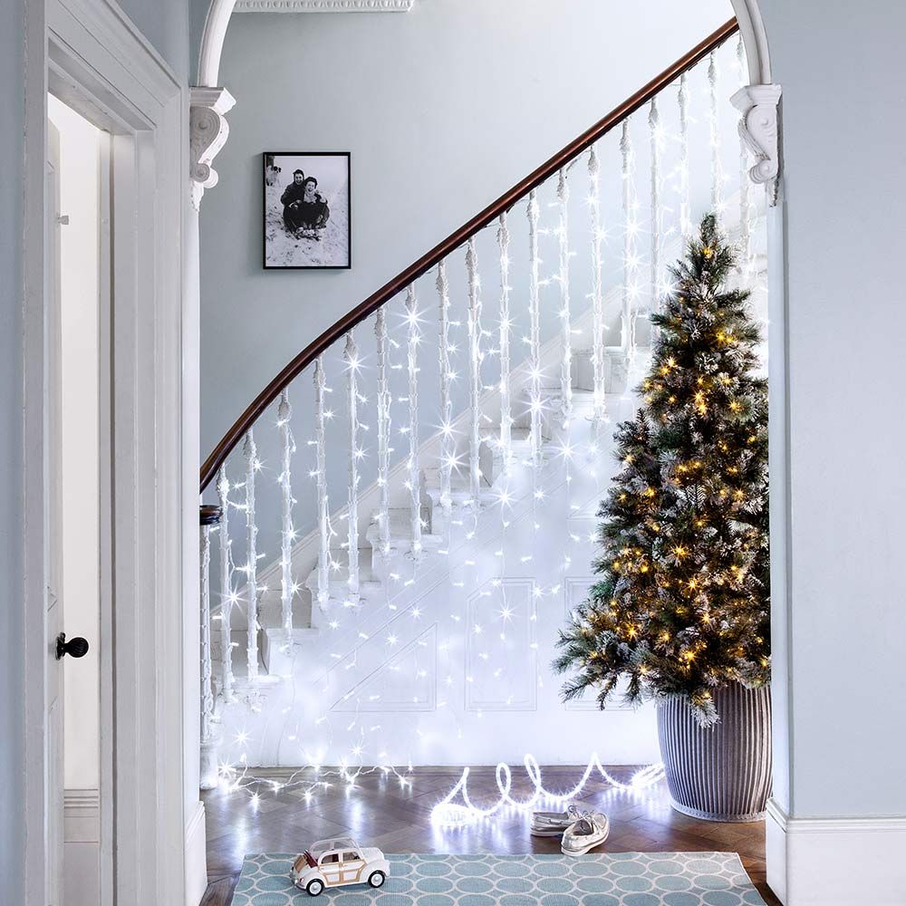 30 Christmas hallway decorating ideas for a festive hall | Ideal Home