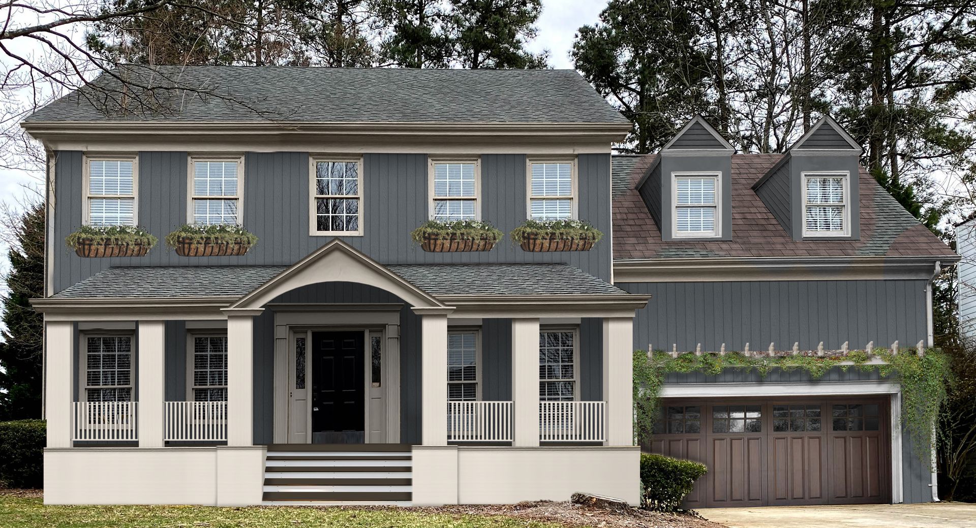 Porch paint ideas: 10 colors and designs to boost curb appeal | Homes ...