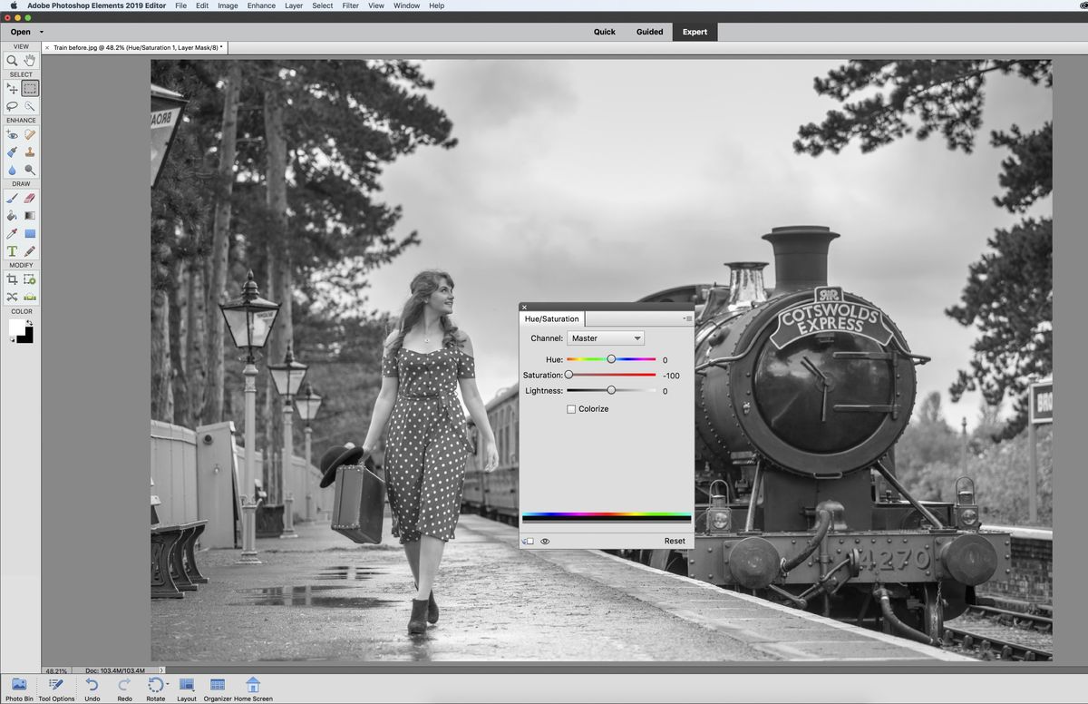 Make your pictures 'pop' with selective color in Photoshop Elements ...