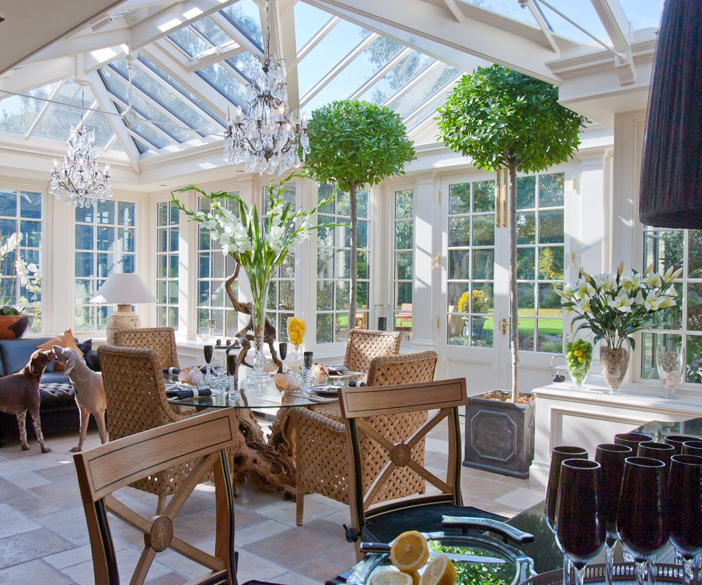 17 conservatory lighting ideas that balance light and shade | Homebuilding