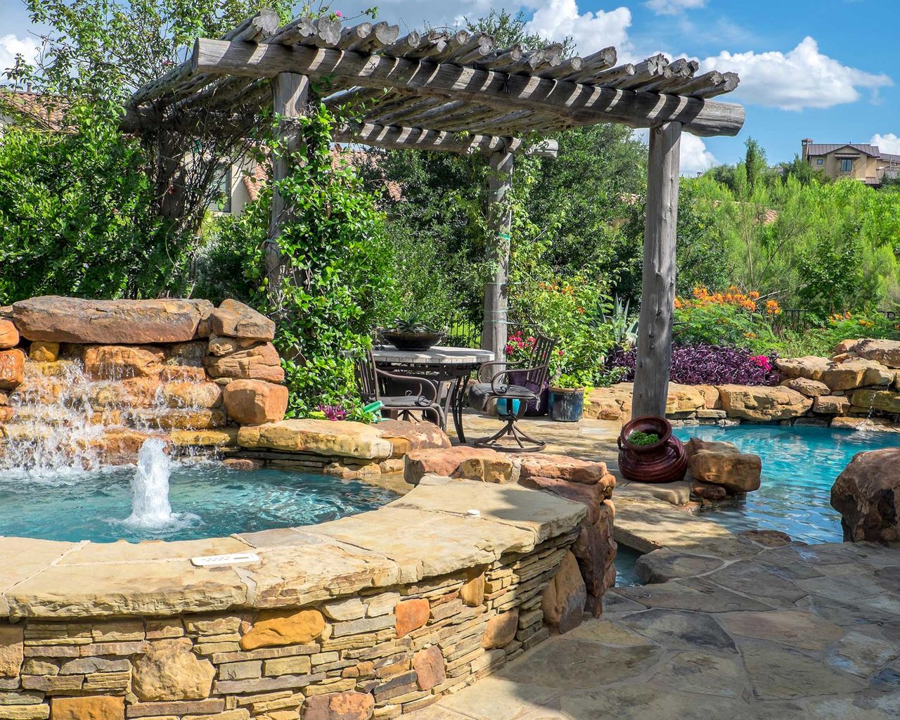 Pool waterfall ideas: 10 looks to elevate your swimming pool | Gardeningetc