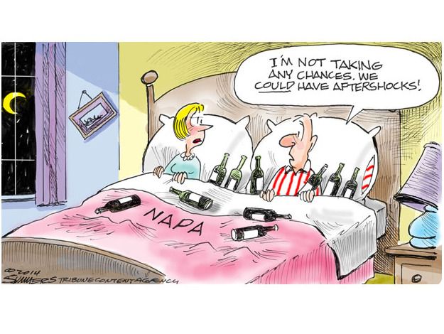 Editorial cartoon U.S. Napa earthquake | The Week