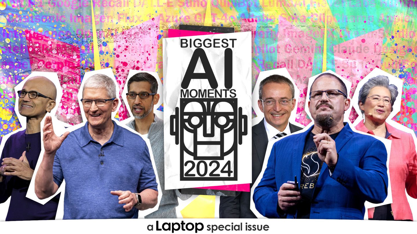 The 24 biggest AI moments of 2024: A Laptop Mag countdown | Laptop Mag