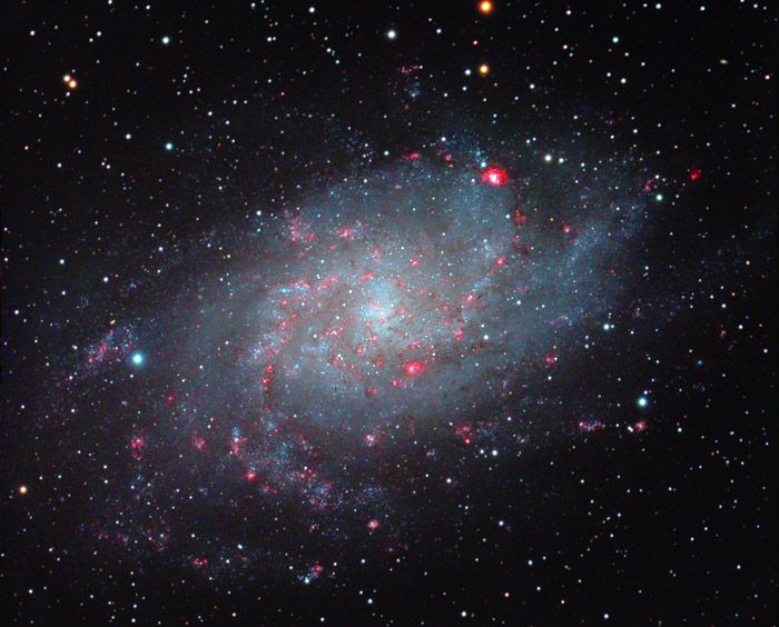 Triangulum Galaxy Dazzles in Stargazer's Photo | Space