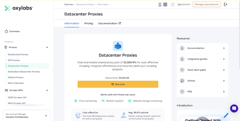 Oxylabs Review: Pros & Cons, Features, Ratings, Pricing and more ...