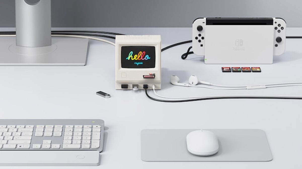 This gorgeous USB-C hub looks like a classic Macintosh and we need one ...