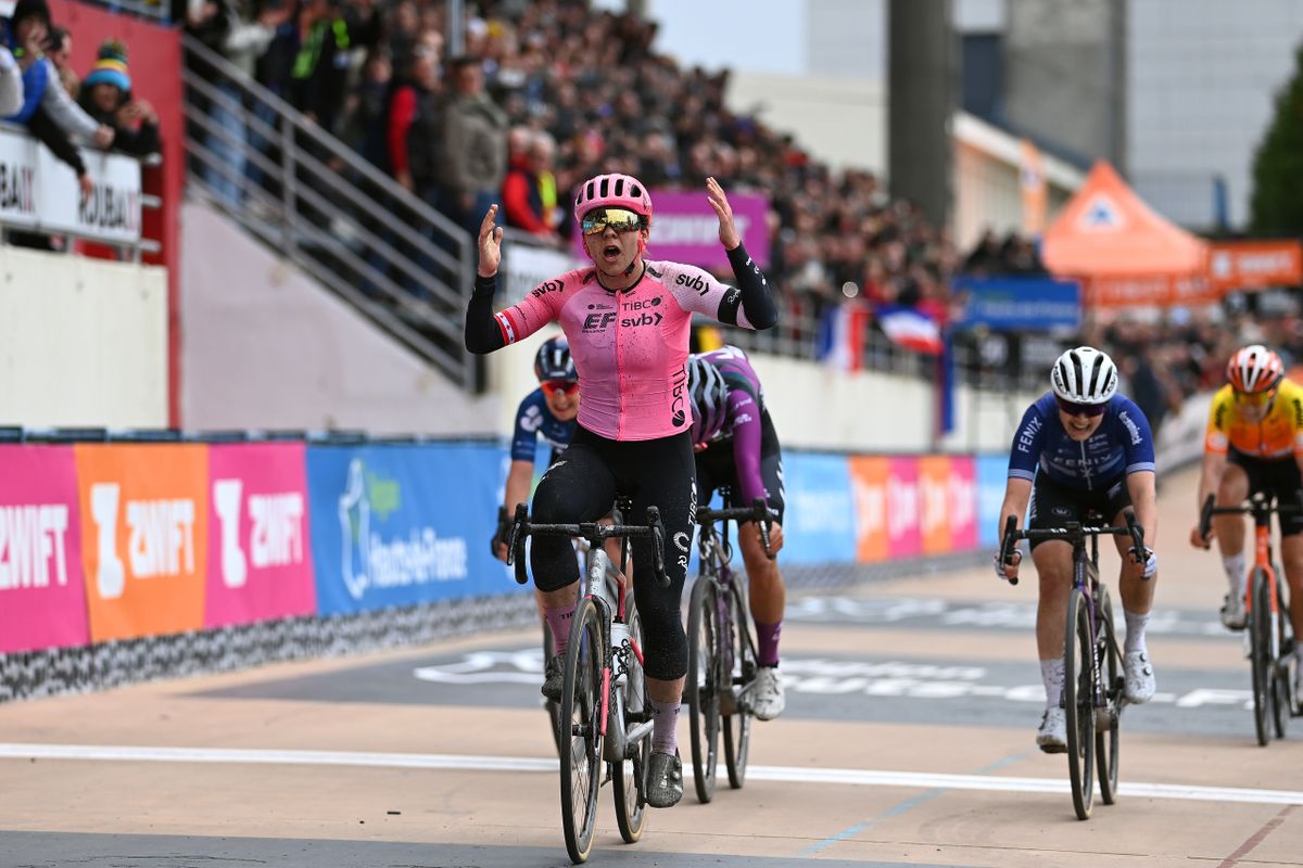 All-action Alison Jackson wins Paris-Roubaix in brilliant style ...