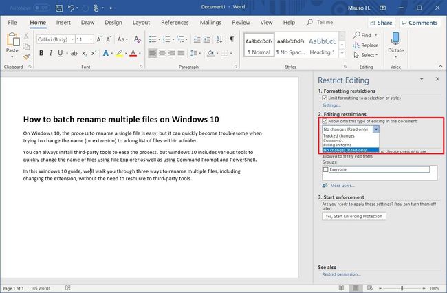How to restrict document editing in Microsoft Office | Windows Central