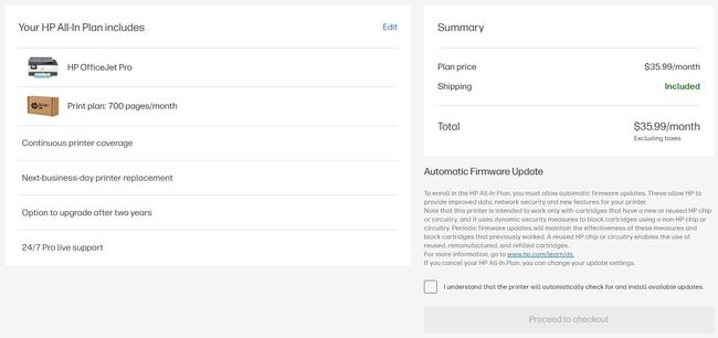 HP begins subscription plans for its printers and ink — up to $36 per ...