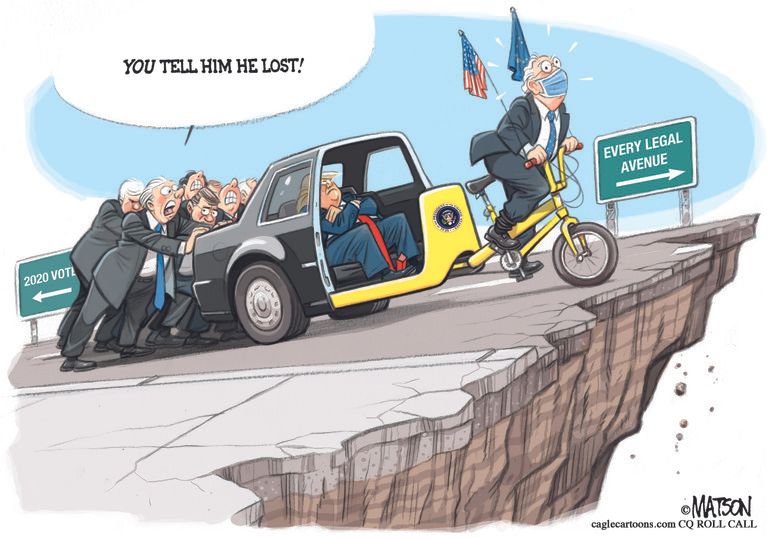 7 blisteringly funny cartoons about Republicans' post-election Trump ...