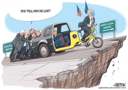 7 blisteringly funny cartoons about Republicans' post-election Trump ...