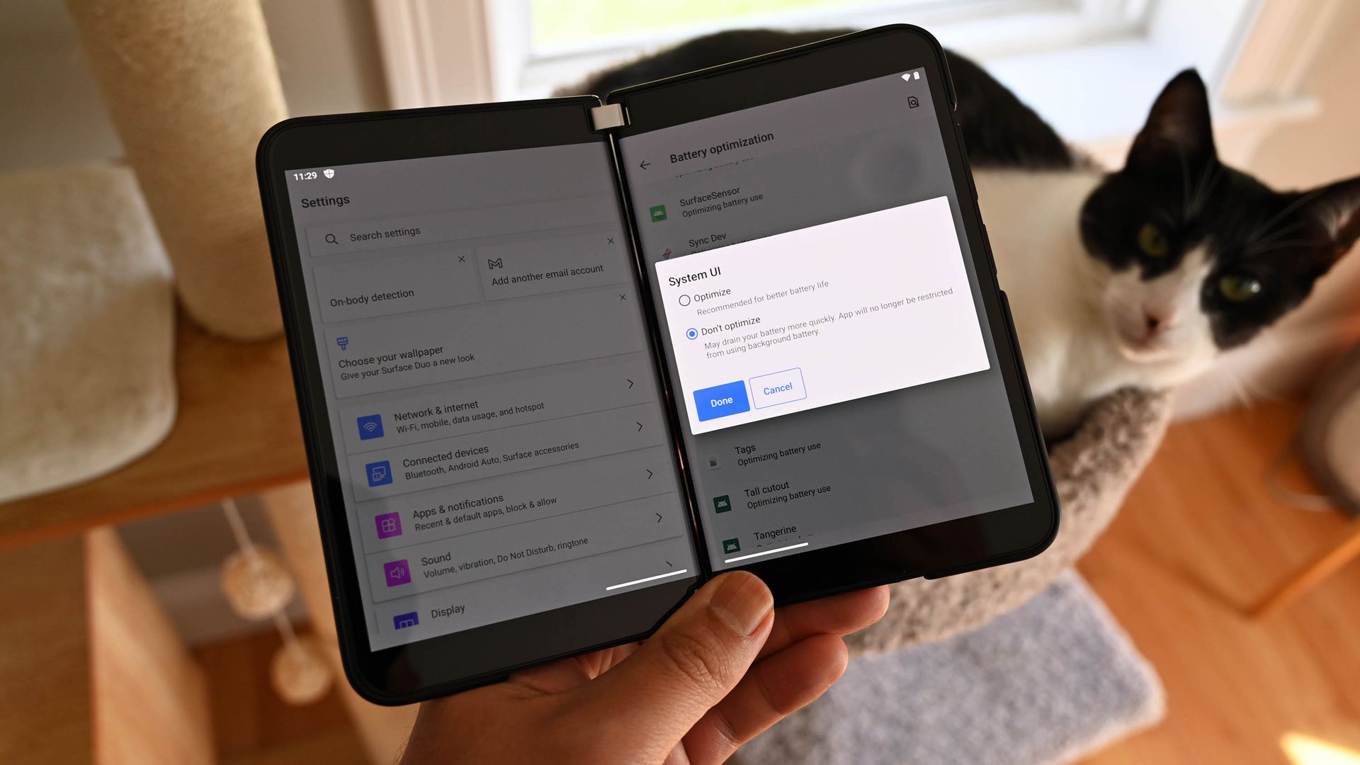 Improve the touch response with Microsoft's Surface Duo 2 with this one ...