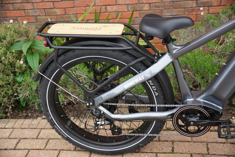 The 36kg Himiway Zebra e-bike is a heavyweight haulage solution ...