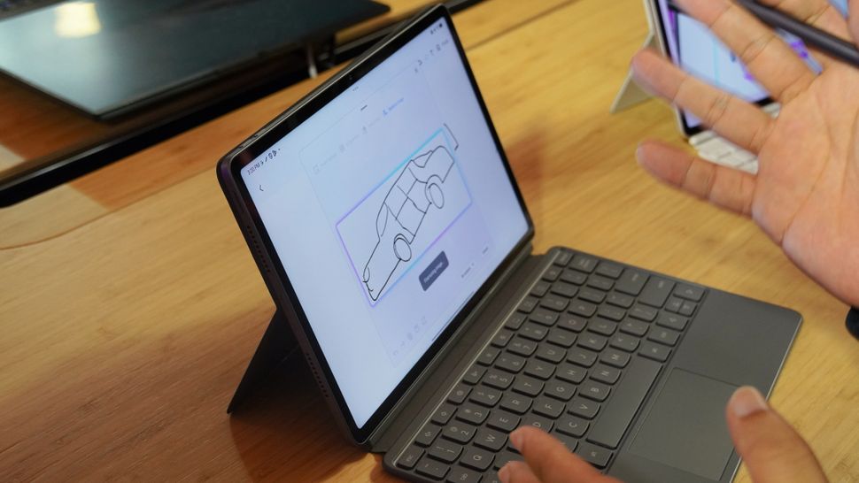 I went hands-on with Lenovo's new Yoga Tab and Idea Tab Plus — here's ...