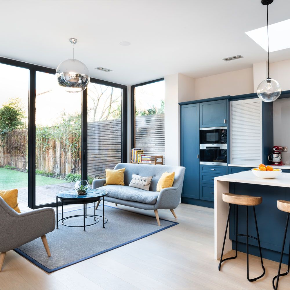 18 navy kitchen ideas to show how to use this stylish shade | Ideal Home