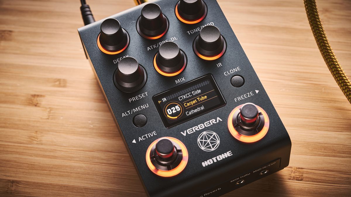 Hotone NC-200 Verbera review – one impressive reverb pedal | Guitar World