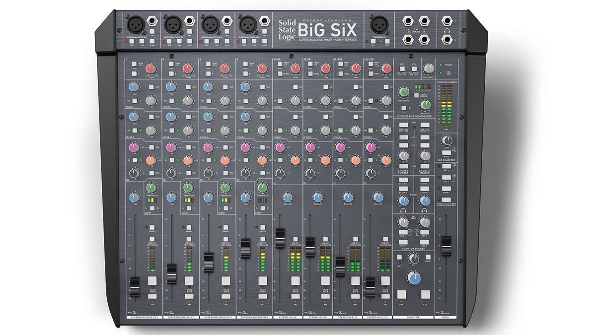 SSL launches Big SiX SuperAnalogue USB mixer: next-level hybrid console ...