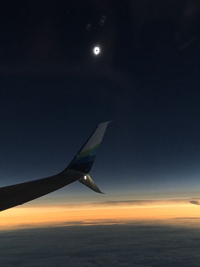 Photos: Great American Solar Eclipse Seen from a Plane | Space