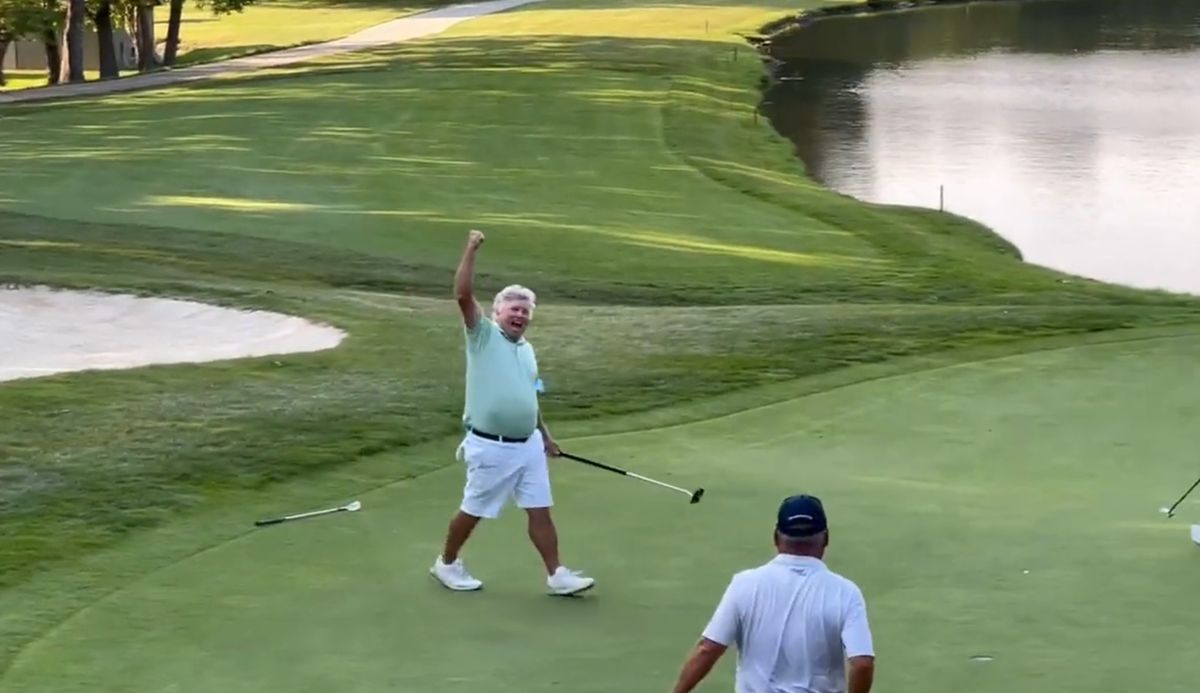 Tour Caddie Goes Wild After Winning Tennessee Senior Open | Golf Monthly