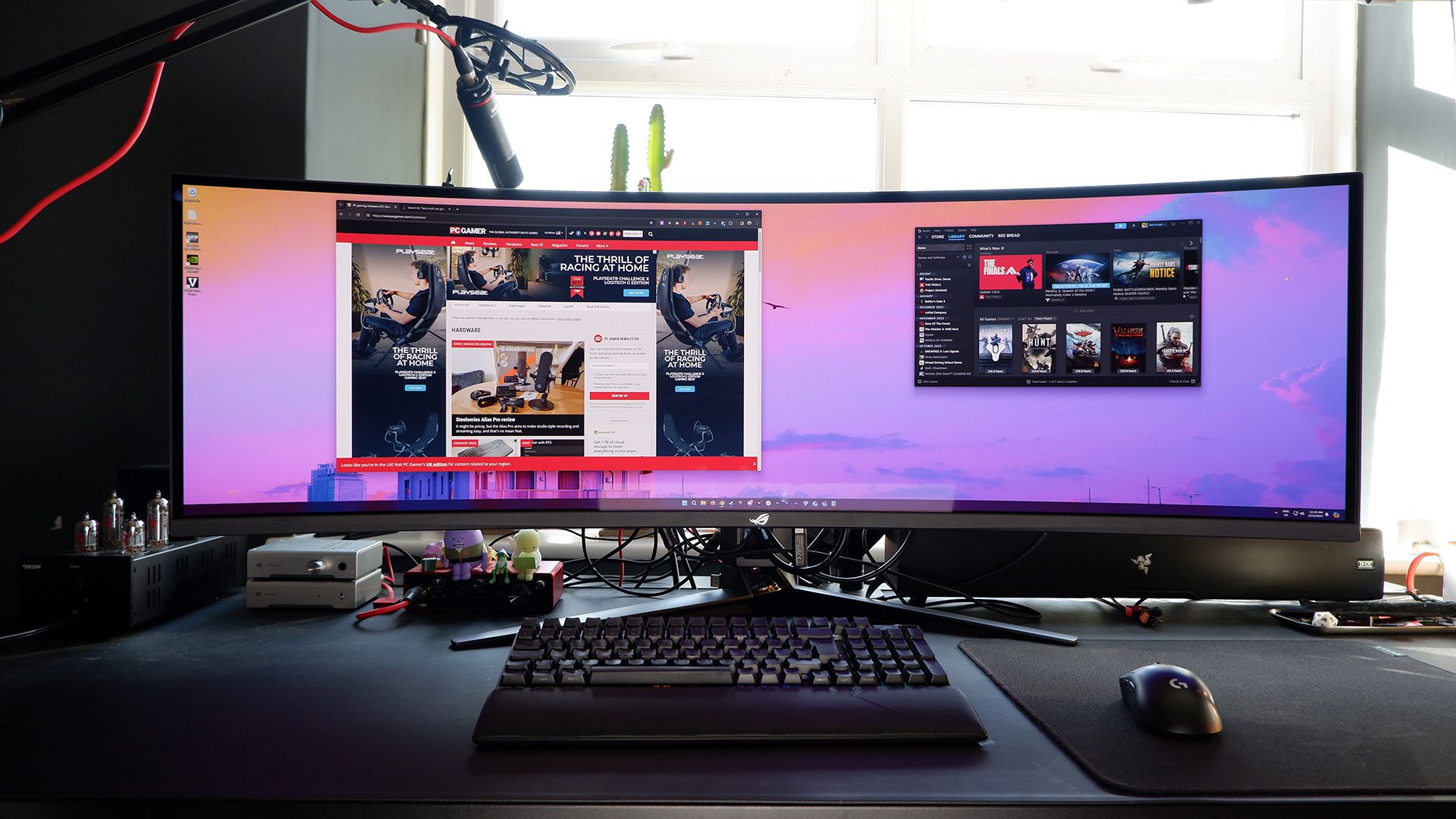 Asus ROG Swift OLED PG49WCD review | PC Gamer