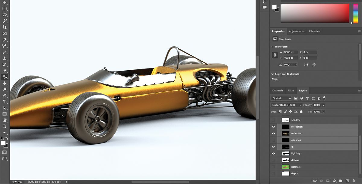 Follow my KeyShot and Photoshop advice for perfect renders every time ...