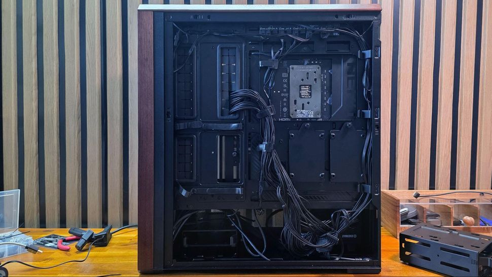 Hands-on with Lian Li's Lancool 217 PC case: High airflow, wood accents ...