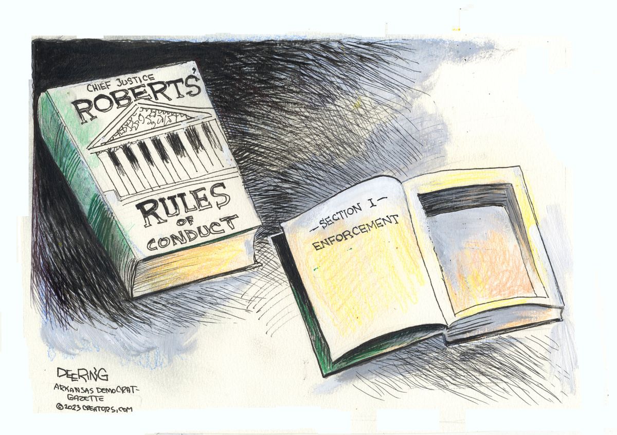 5 bitingly funny cartoons about the new SCOTUS ethics code | The Week