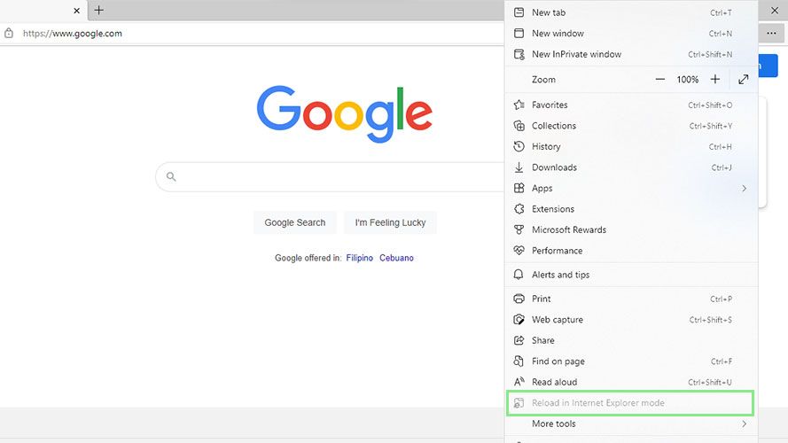 How to use Internet Explorer mode in Microsoft Edge | Laptop Mag