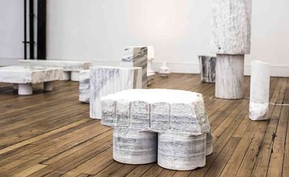 Max Lamb creates sculptural furniture out of marble | Wallpaper*