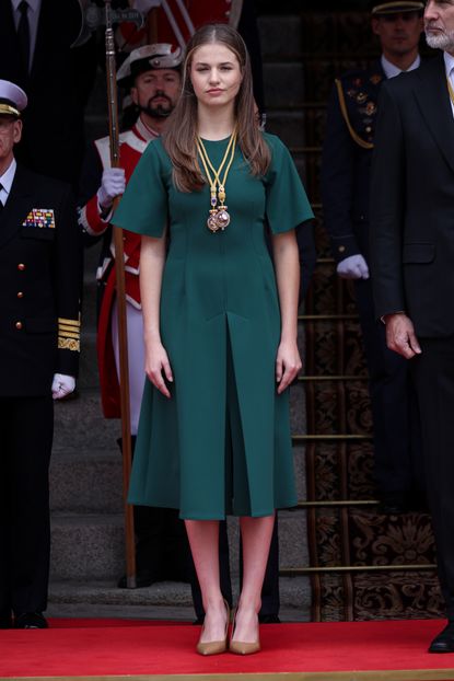 Future Queen of Spain Princess Leonor Looks the Part in Carolina ...
