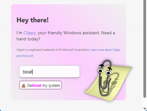 Clippy's revenge: assistant comes back to purge Windows 11 of bloatware ...